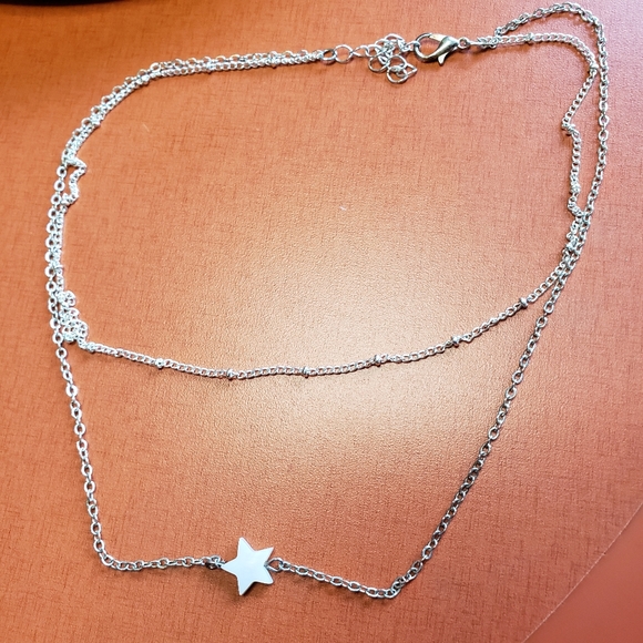Jewelry | Dainty 2 Layer Star Unlisted Necklace17 | Poshmark